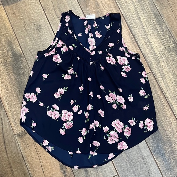 Sienna Sky | Tops | Sienna Sky Floral Tank Top | Poshmark